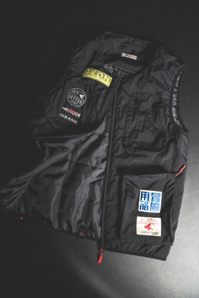 RKDN ベスト ライトタクティカル BLK「冒険用品」