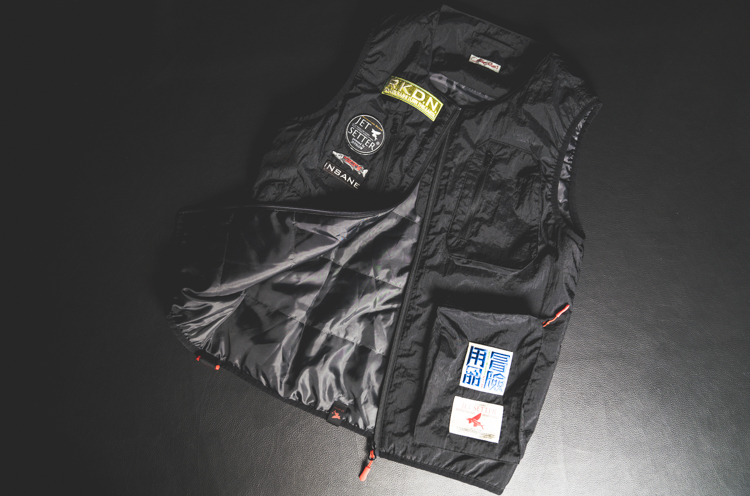 RKDN ベスト ライトタクティカル BLK「冒険用品」